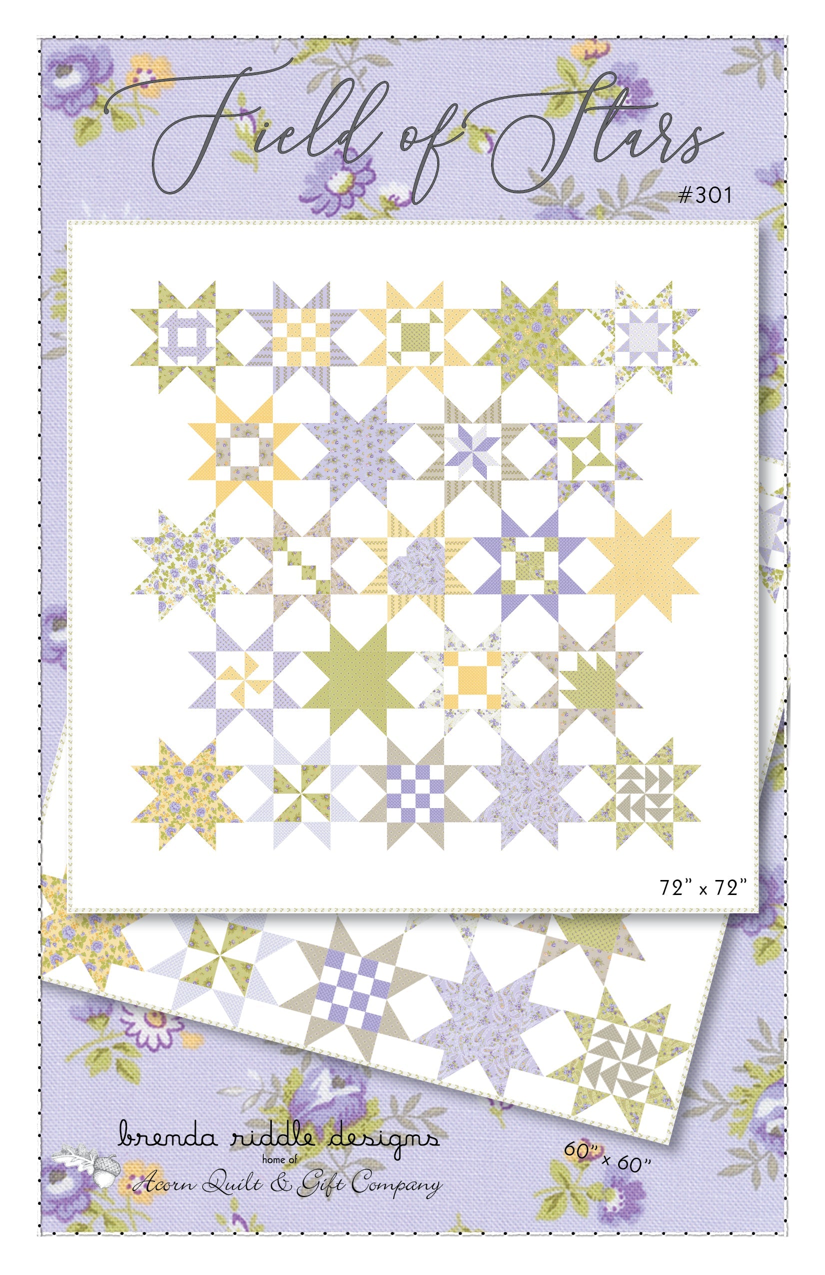 Field of Stars - PDF pattern – brenda riddle designs