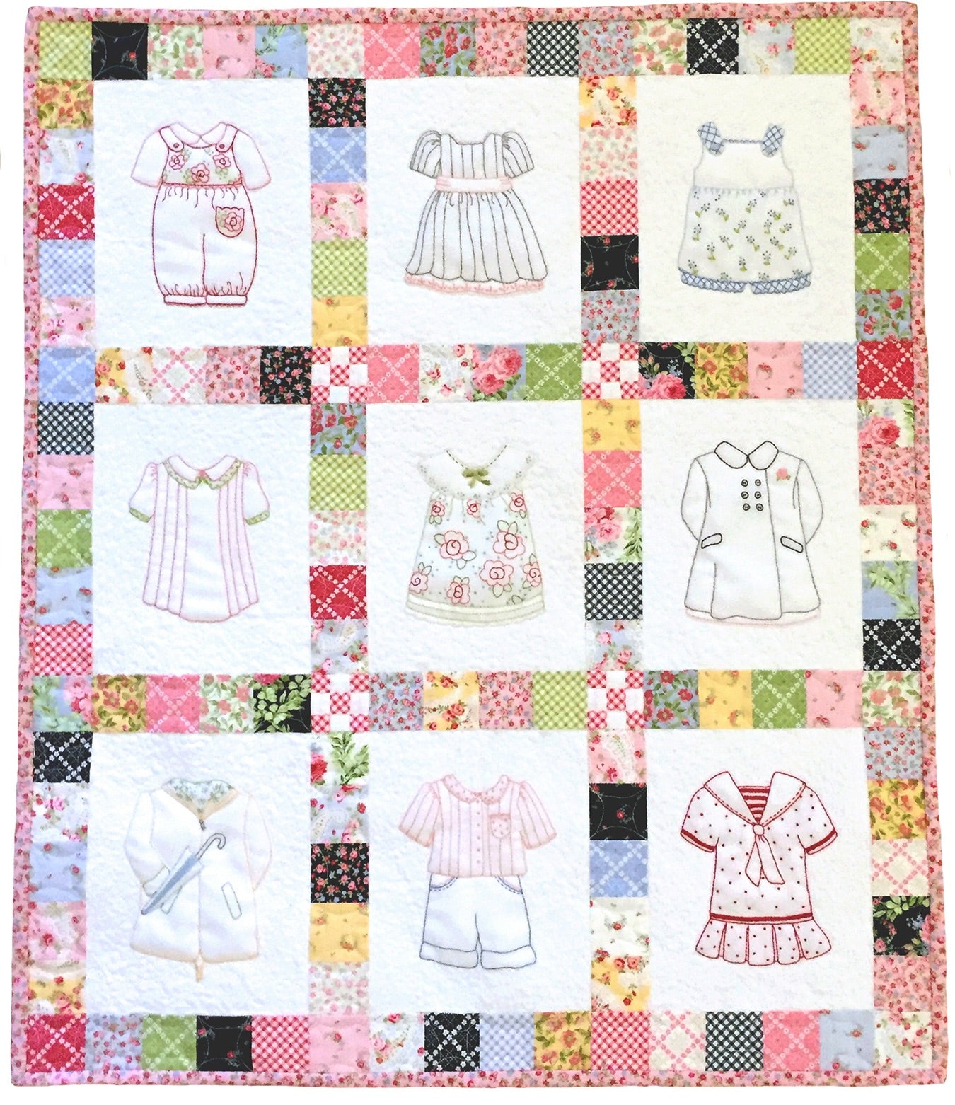 Betsy's Closet-In Stitches - Sample quilt – brenda riddle designs