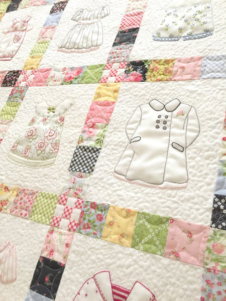 Betsy's Closet-In Stitches - Sample quilt – brenda riddle designs