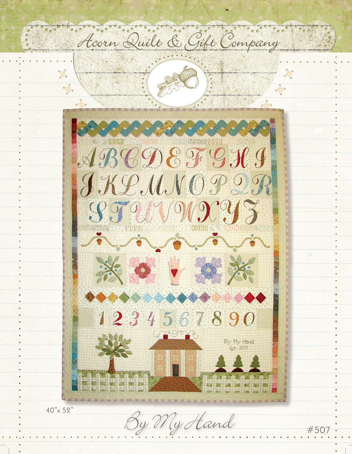 By My Hand - PDF pattern – brenda riddle designs