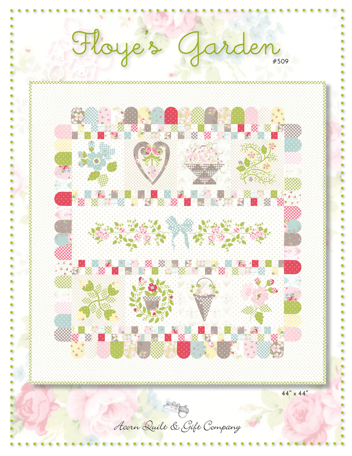 Floye's Garden - paper pattern – brenda riddle designs