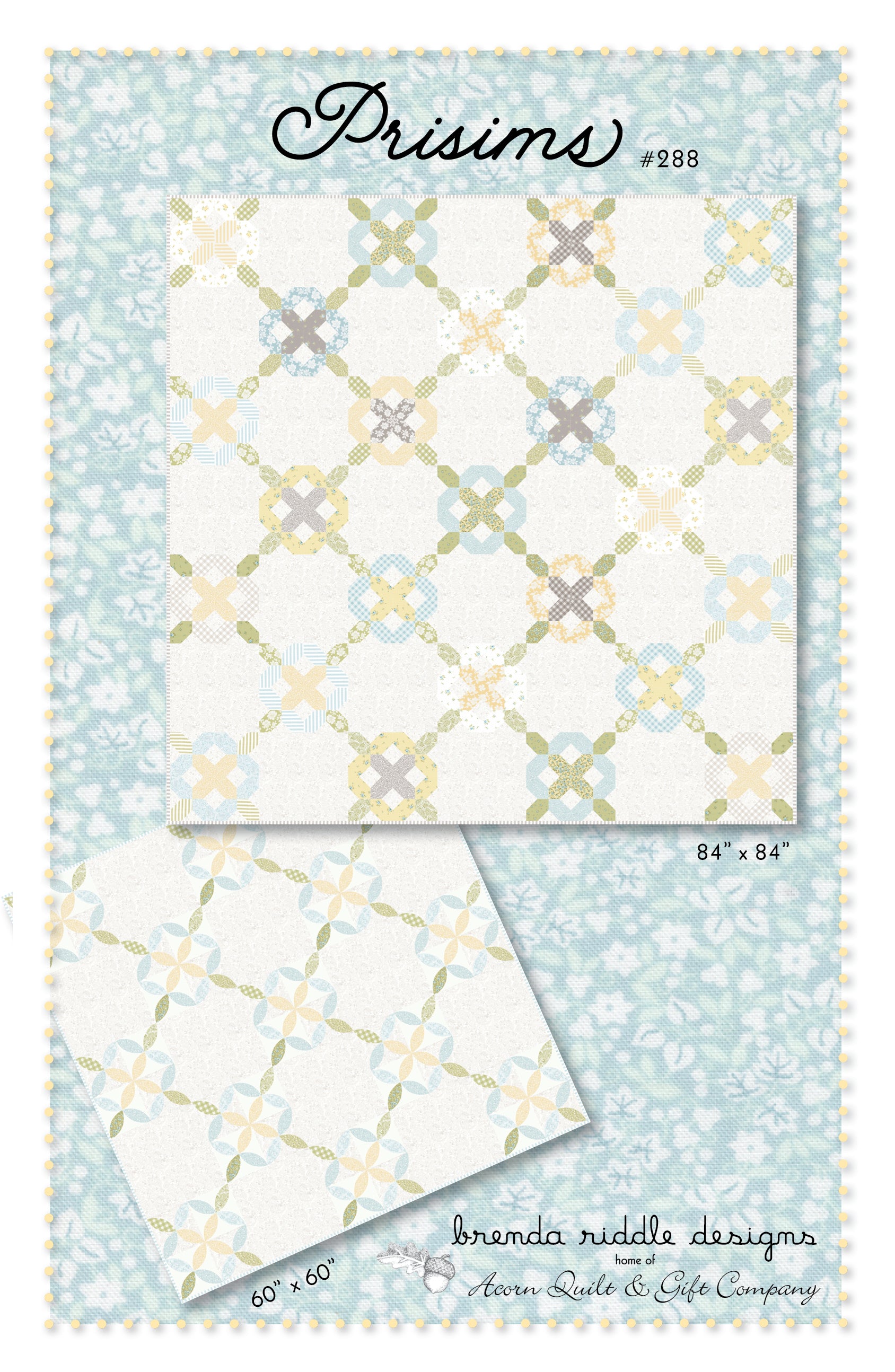 Prisms - paper pattern – brenda riddle designs