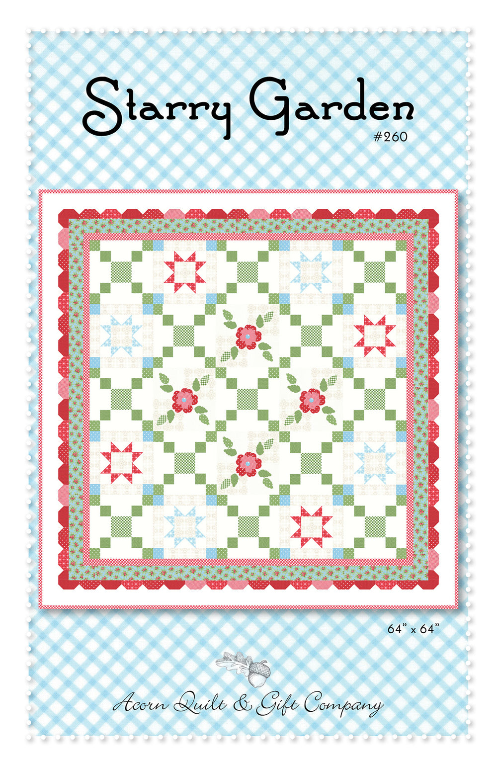 Starry Garden - paper pattern – brenda riddle designs